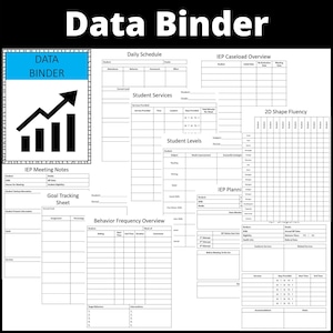 Data Teacher Binder - Etsy