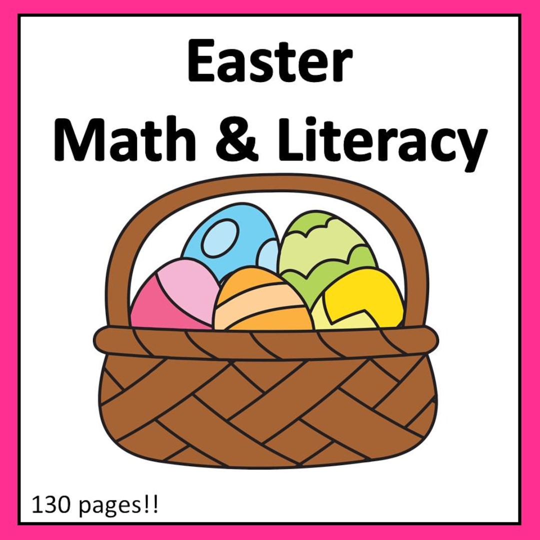 Easter Math & Literacy | Digital Download Products | Teacher Resources ...