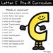 Pre-k Letter C Curriculum | Digital Download Products | Teacher ...