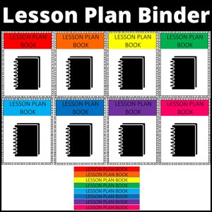 Lesson Plan Binder - Etsy