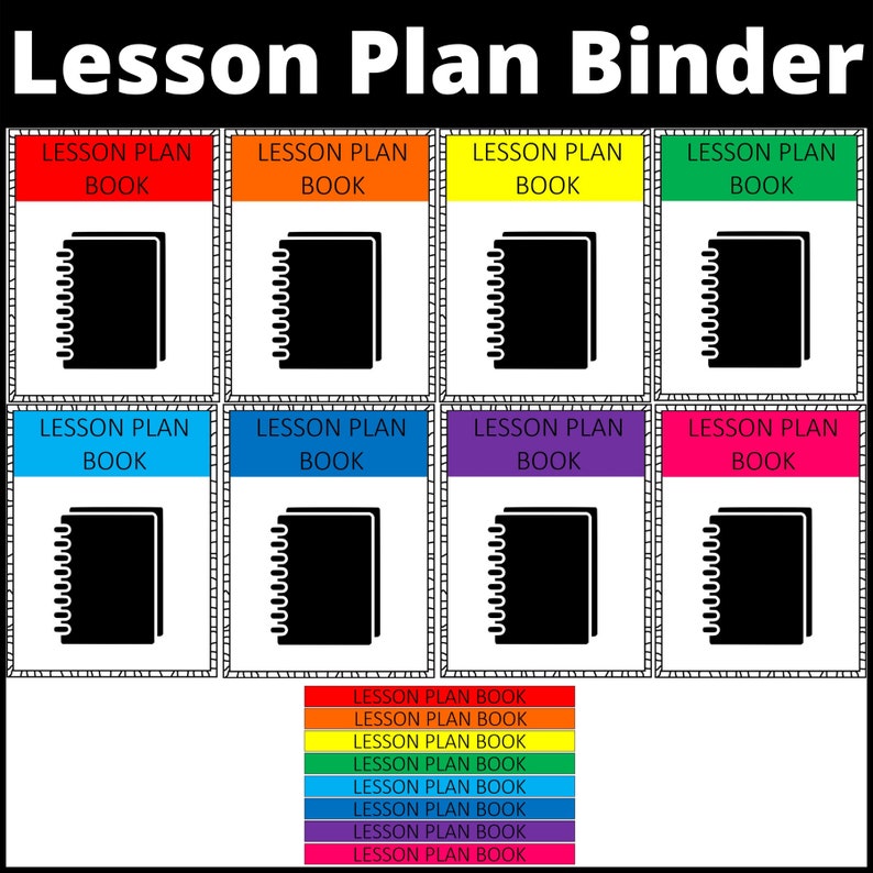 Lesson Plan Binder - Etsy