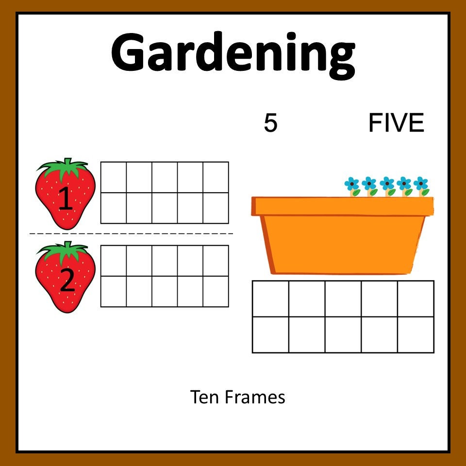 Gardening Math & Literacy | Digital Download Products | Teacher ...