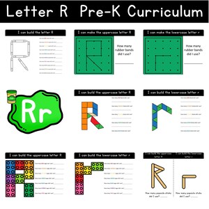 Pre-k Letter R Curriculum | Digital Download Products | Teacher ...