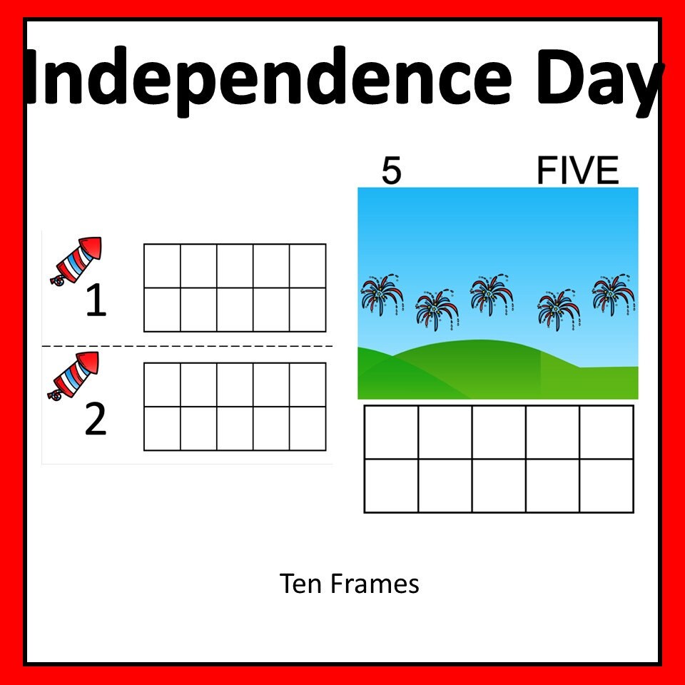 Independence Day Math & Literacy | Digital Download Products | Teacher ...