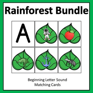 Rainforest Math & Literacy | Digital Download Products | Teacher ...