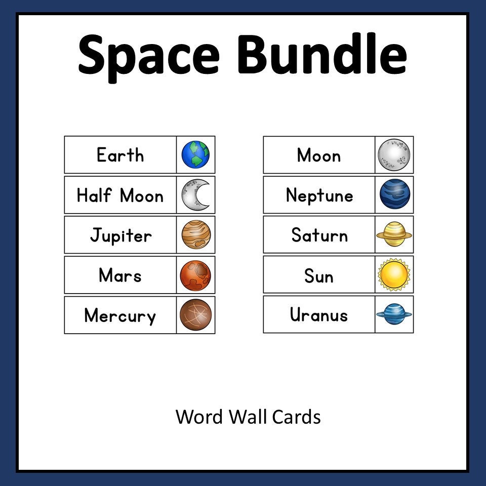 Outer Space Math & Literacy | Digital Download Products | Teacher ...
