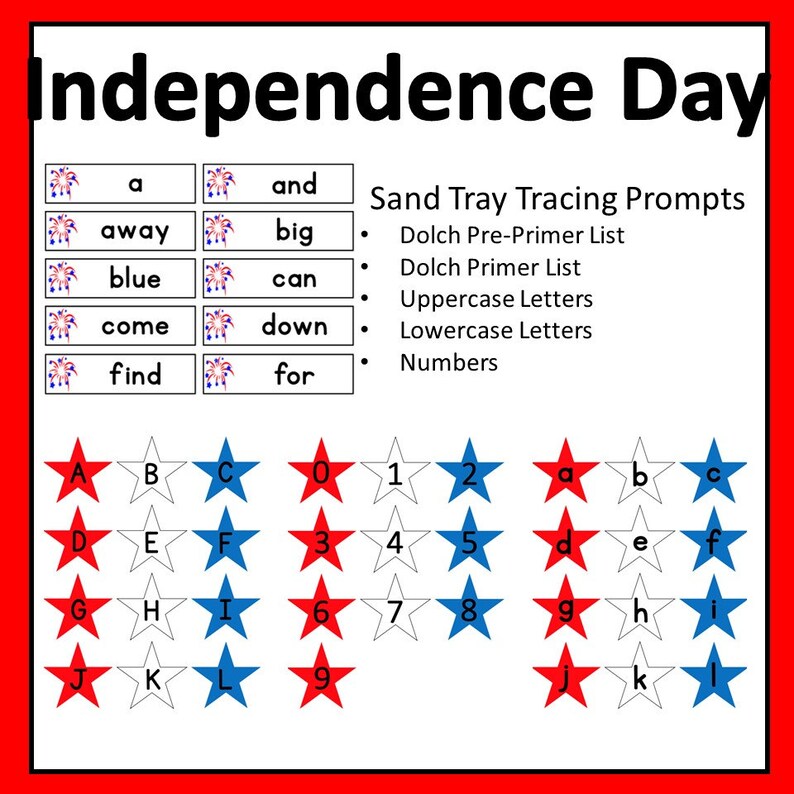 Independence Day Math & Literacy | Digital Download Products | Teacher ...