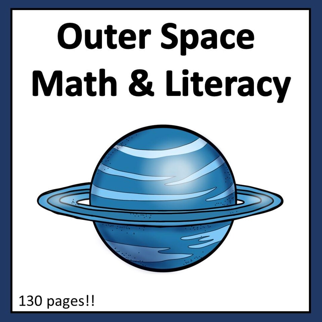 Outer Space Math & Literacy | Digital Download Products | Teacher ...