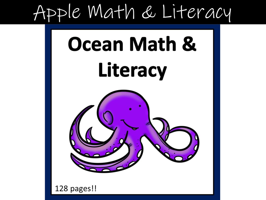 Ocean Math & Literacy Digital Download Products Teacher Resources - Etsy