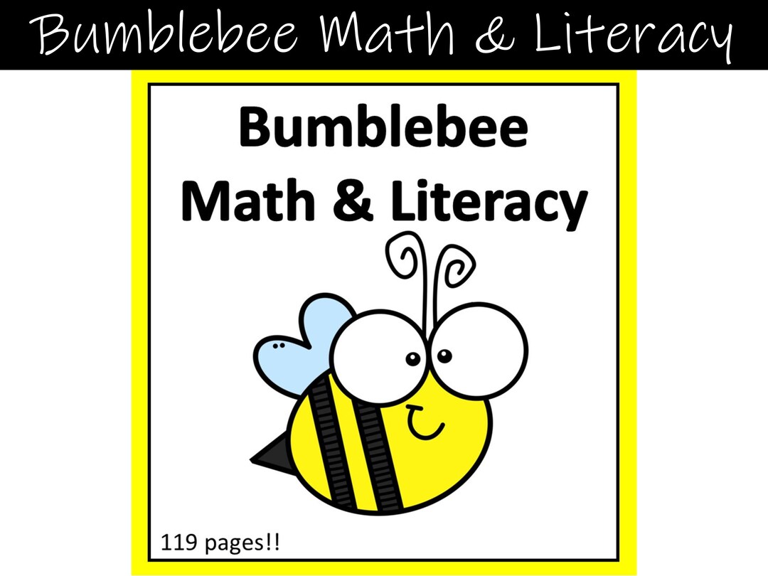 Bumblebee Math & Literacy Digital Download Products Teacher Resources ...