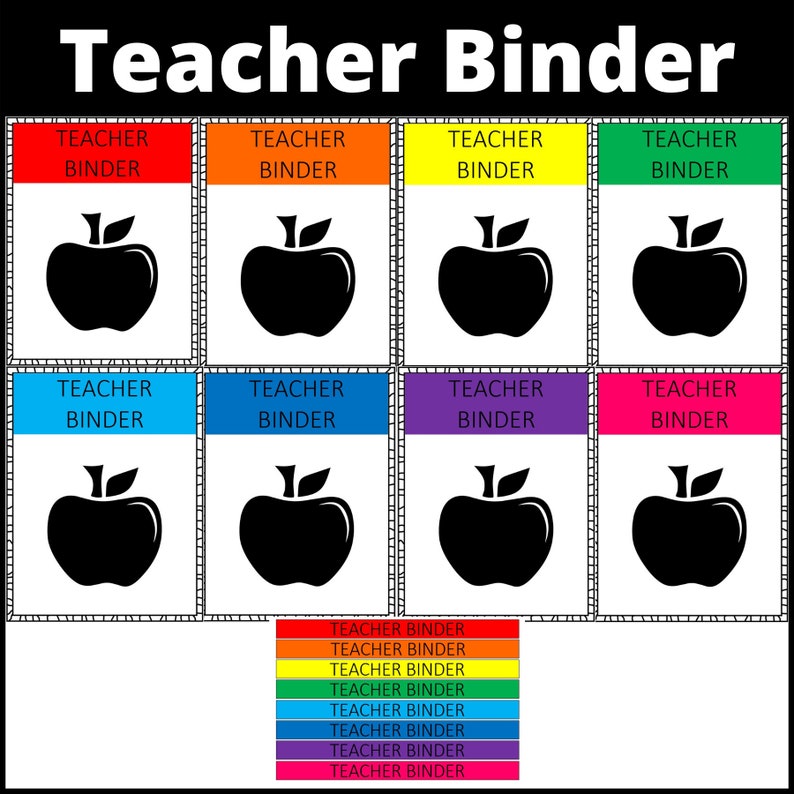 Teacher Binder - Etsy