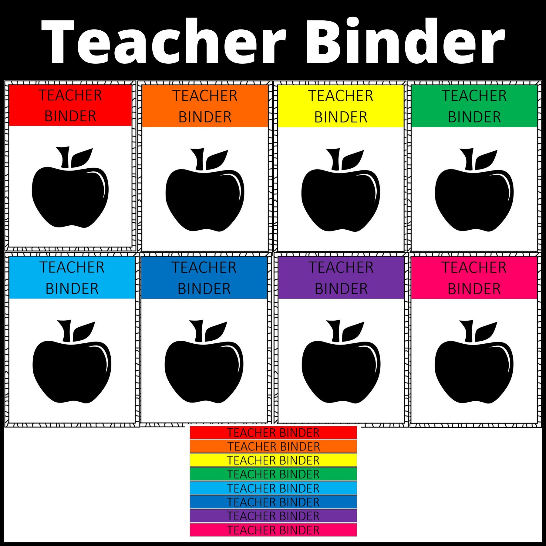 Teacher Binder - Etsy