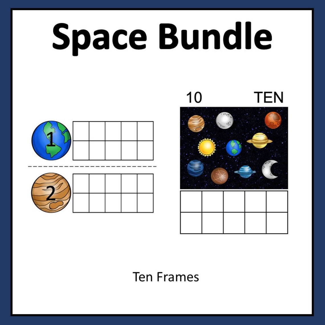 Outer Space Math & Literacy | Digital Download Products | Teacher ...