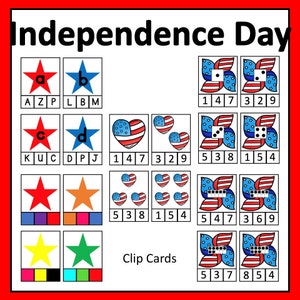 Independence Day Math & Literacy | Digital Download Products | Teacher ...