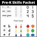 Pre-k Skills/assessment Packet - Etsy