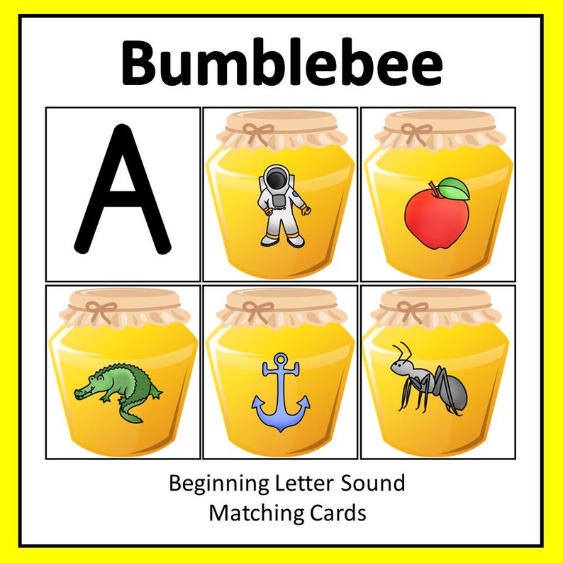 Bumblebee Math & Literacy | Digital Download Products | Teacher ...