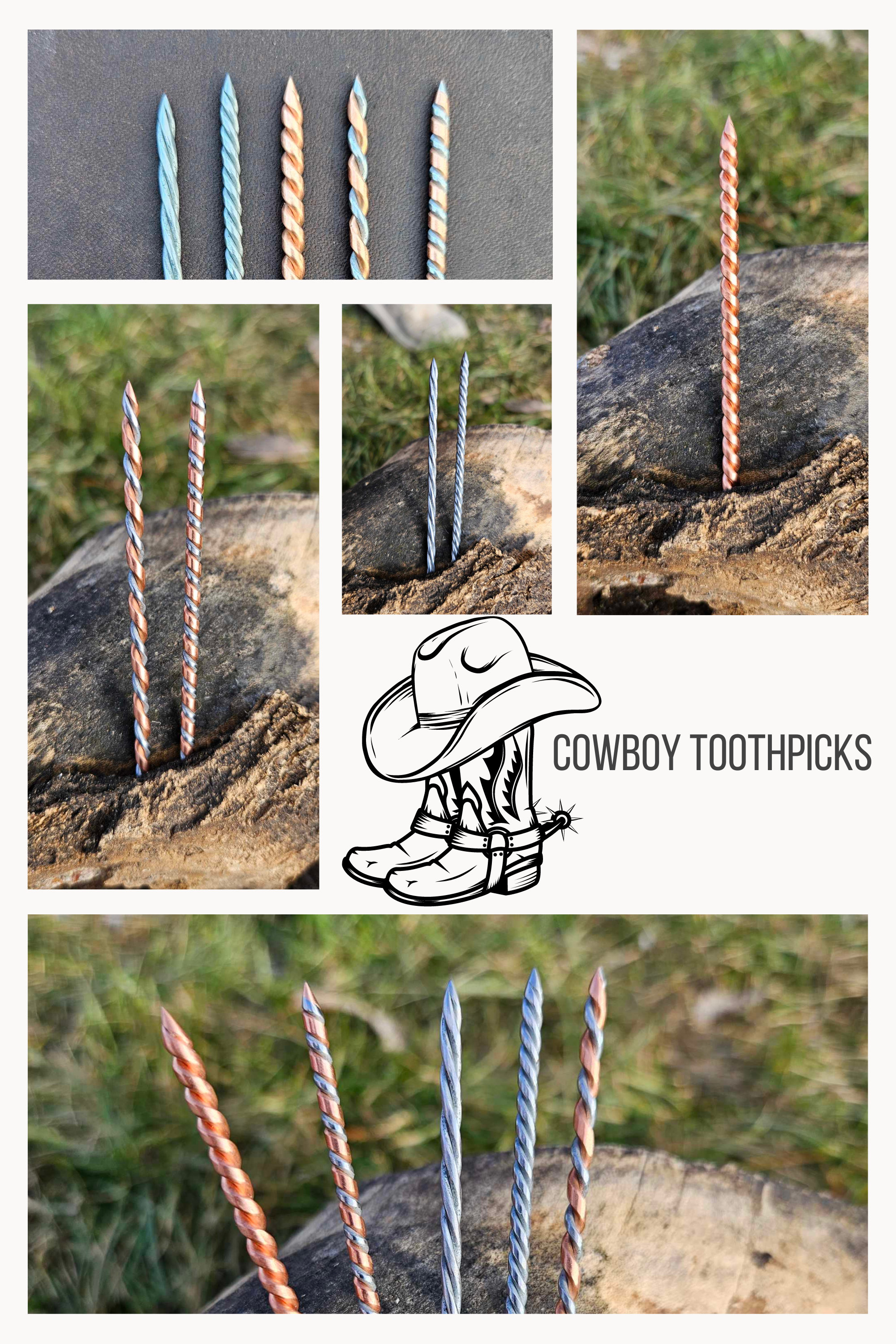 Steel Cowboy Toothpicks - Etsy
