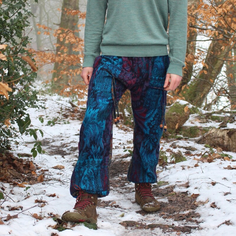 Wool Fleece Pants Men - Etsy UK