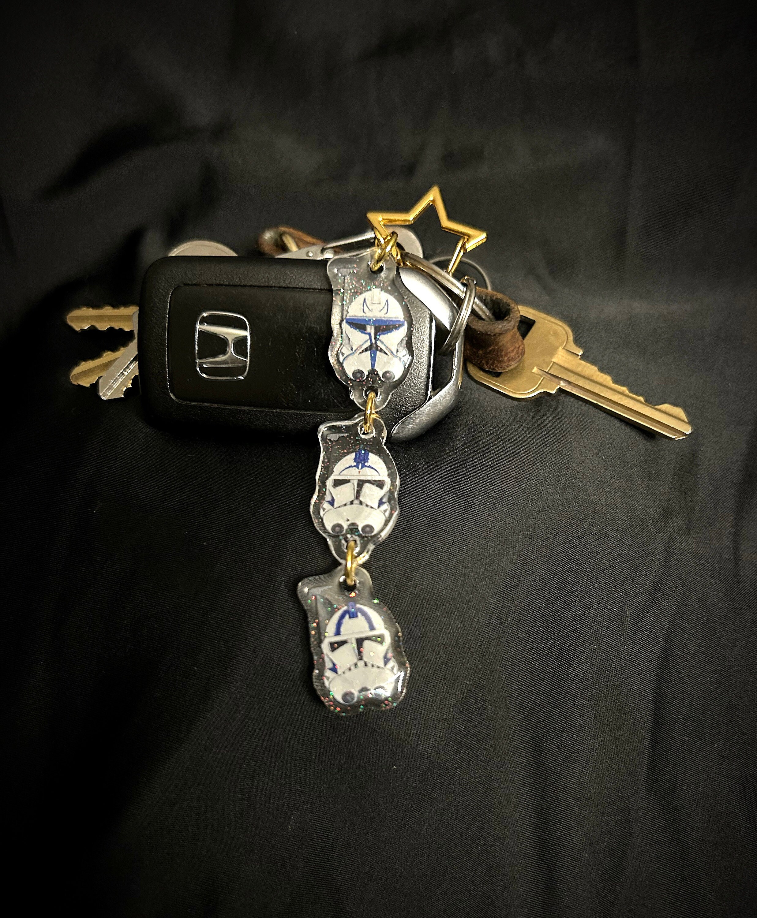 Star Wars Clone Helmet Keychain - Etsy