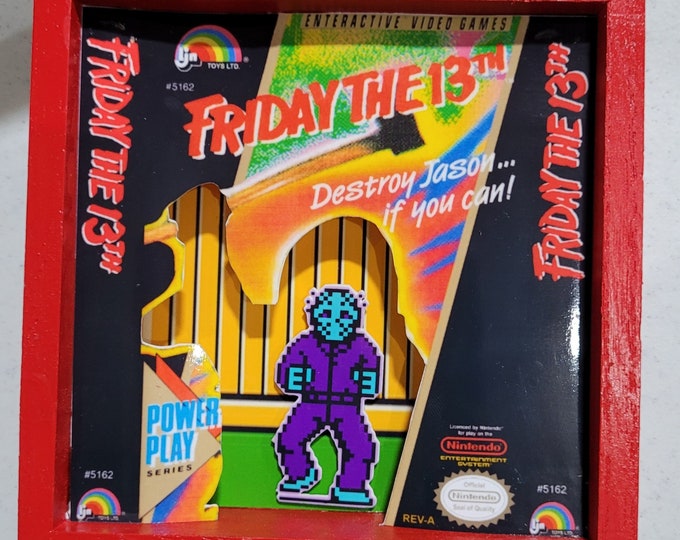 Friday the 13th Display Case Custom Collectible Jason Voorhees Mask ...