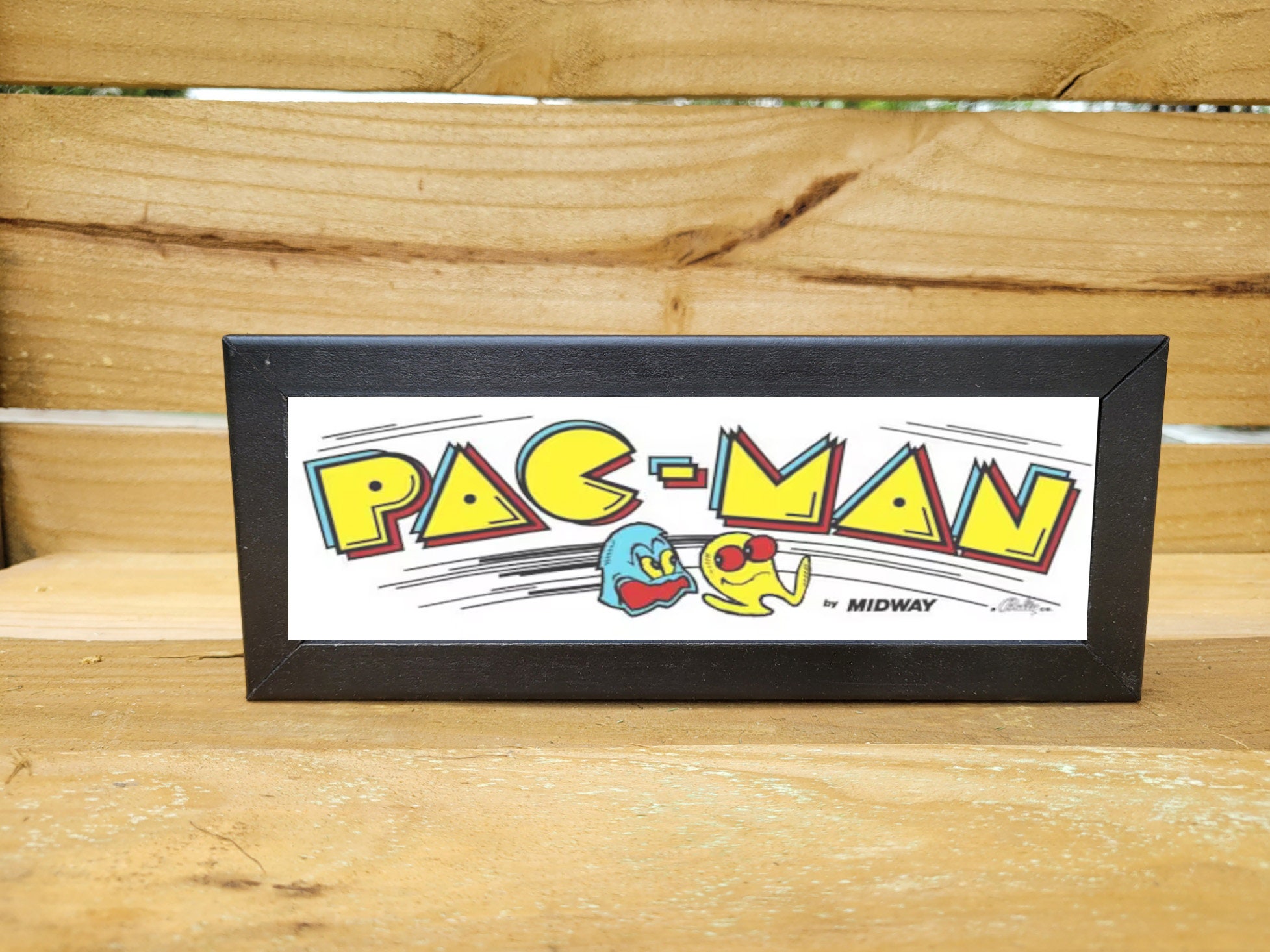 Pac Man Arcade Marquee Backlit Sign Display - Etsy