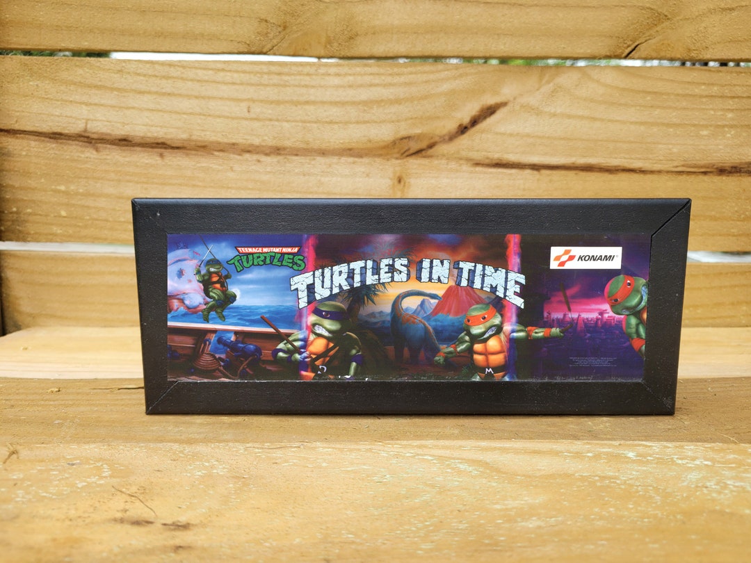 Teenage Mutant Ninja Turtles Turtles in Time Sign Arcade Marquee - Etsy