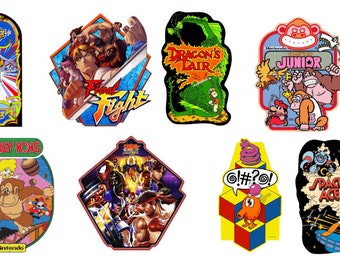 Arcade Cabinet Side Art - Etsy