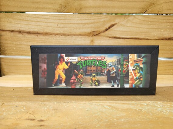 Teenage Mutant Ninja Turtles the Arcade Game Marquee Backlit | Etsy