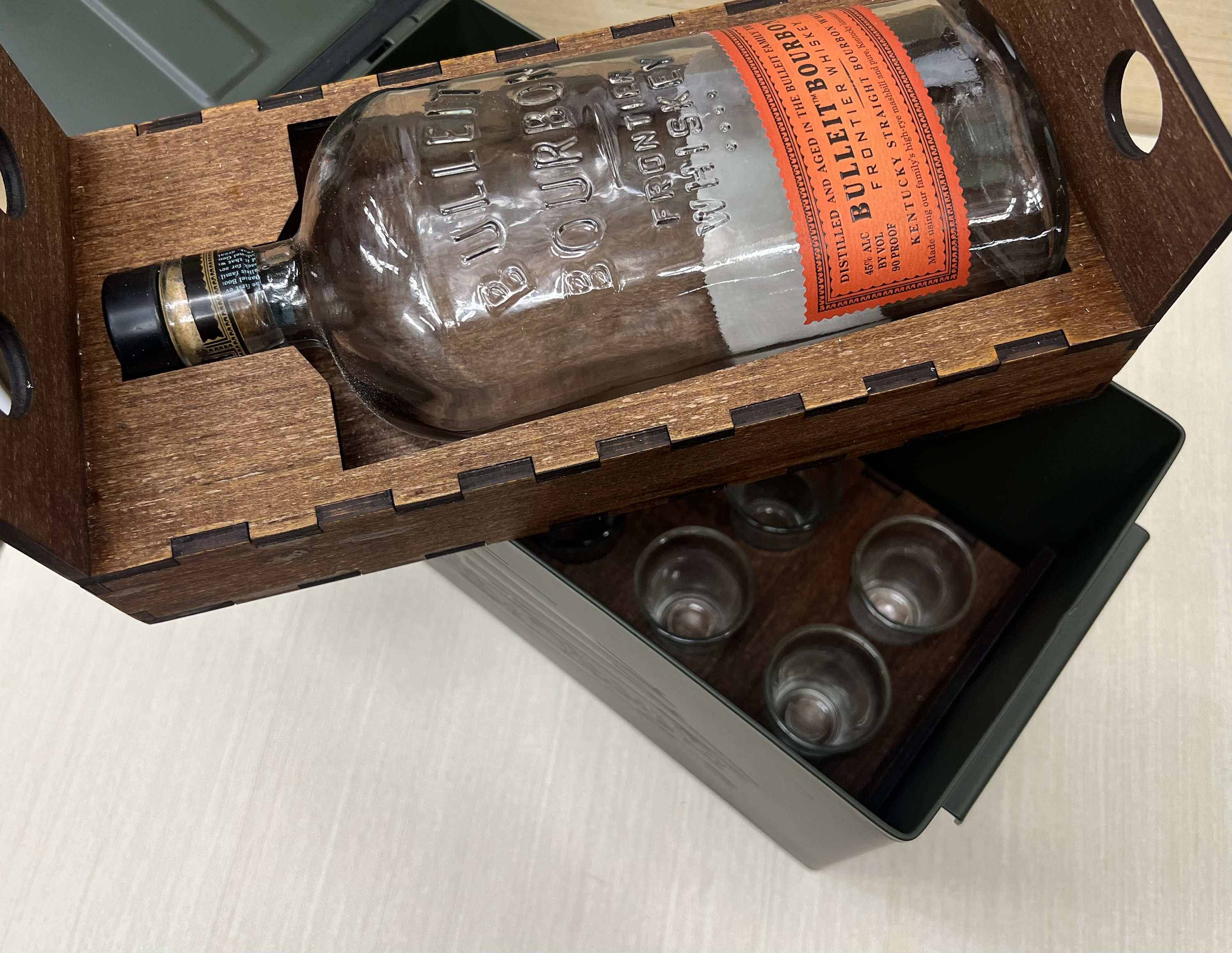 50 Cal Ammo Can Bar - Customized - Etsy