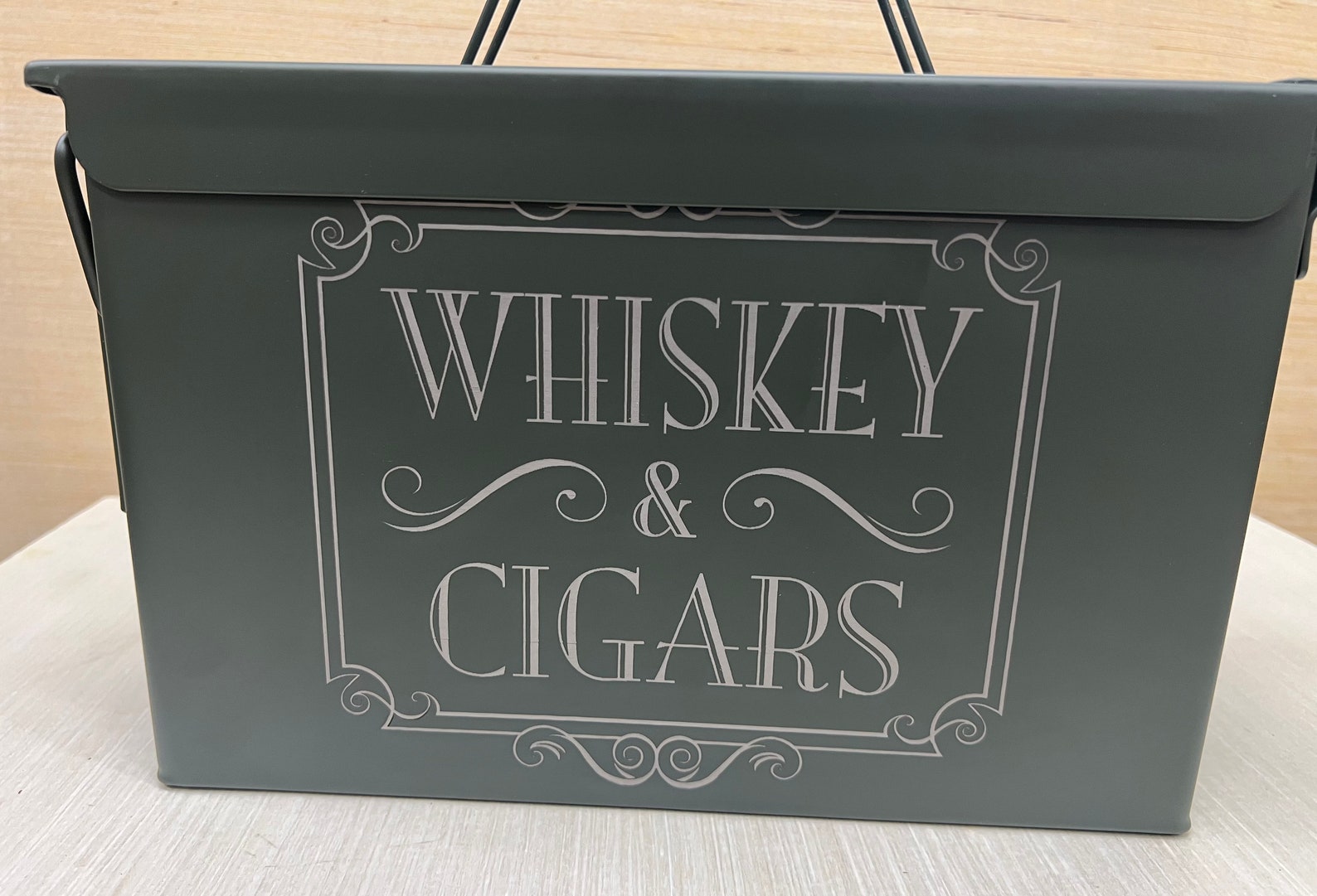 50 Cal Ammo Can Bar Customized - Etsy