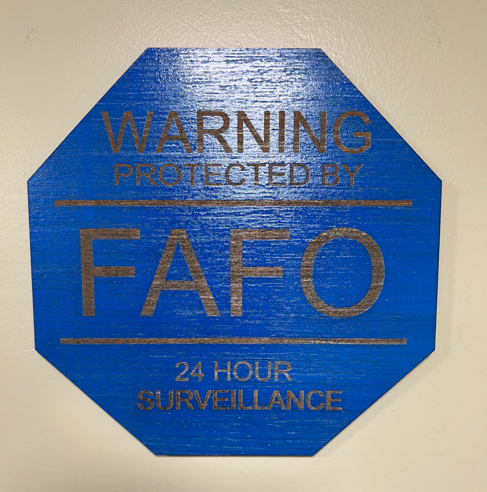 FAFO Security Sign Digital Cut File - Etsy