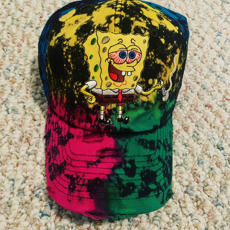 Spongebob Hat - Etsy