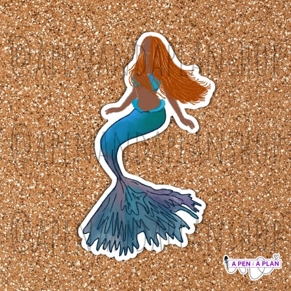 Ariel the Little Mermaid Pen - Etsy