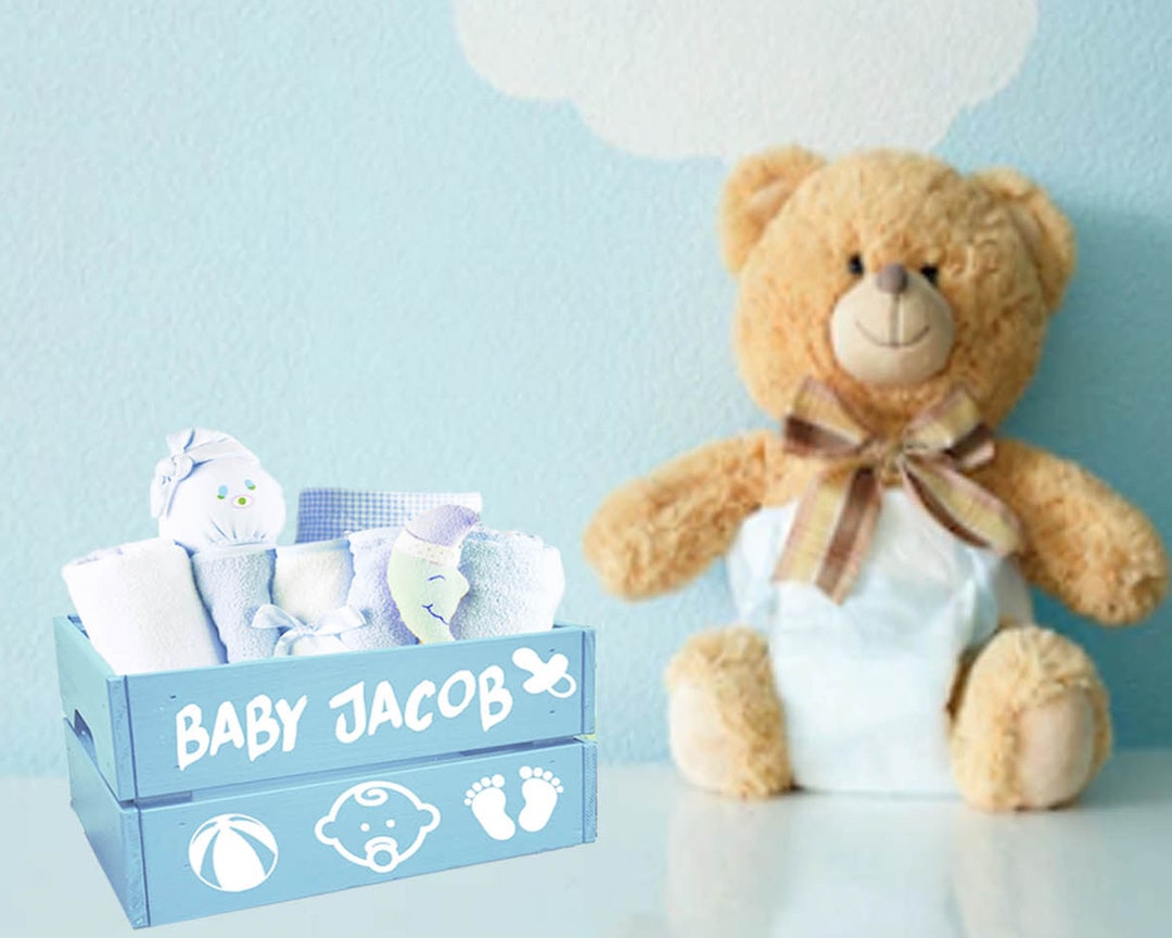 Personalized Baby Box,personalized Keepsake Baby Box, Wooden Memory Box ...