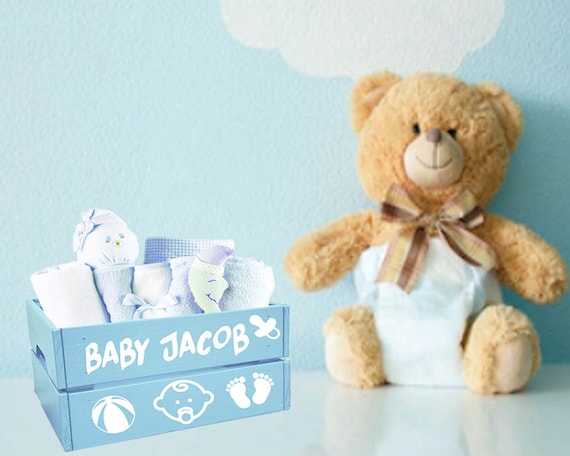 Personalized Baby Boxpersonalized Keepsake Baby Box Wooden | Etsy