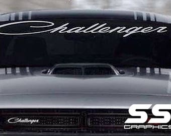 Challenger decal | Etsy
