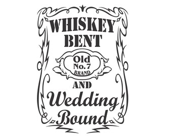 Whiskey Bent and Hell Bound Vector Cutting File for Vinyl | Etsy