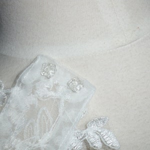 Detachable Lace Bridal Straps, Pair Beaded Attachable Bridal Straps ...