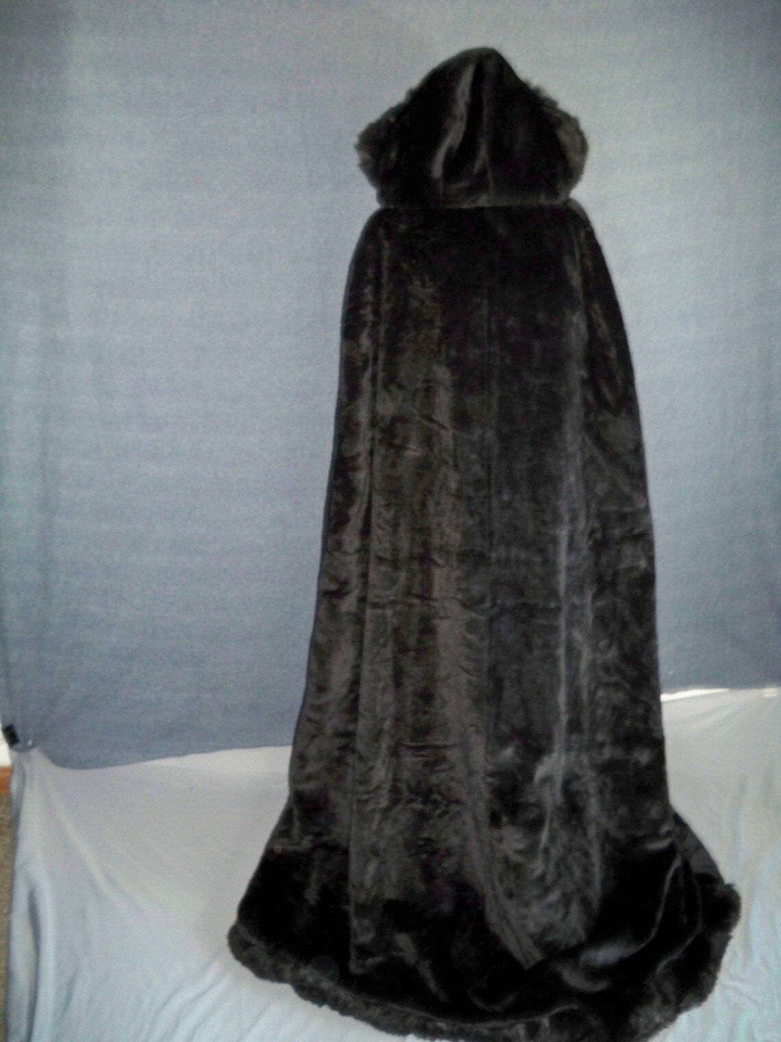 Faux Fur Hooded Cape Faux Fur Bridal Wrap Cape White Wedding - Etsy