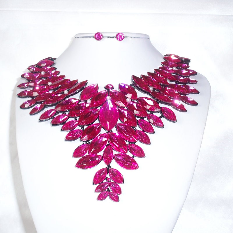 Hot Pink Jewelry - Etsy