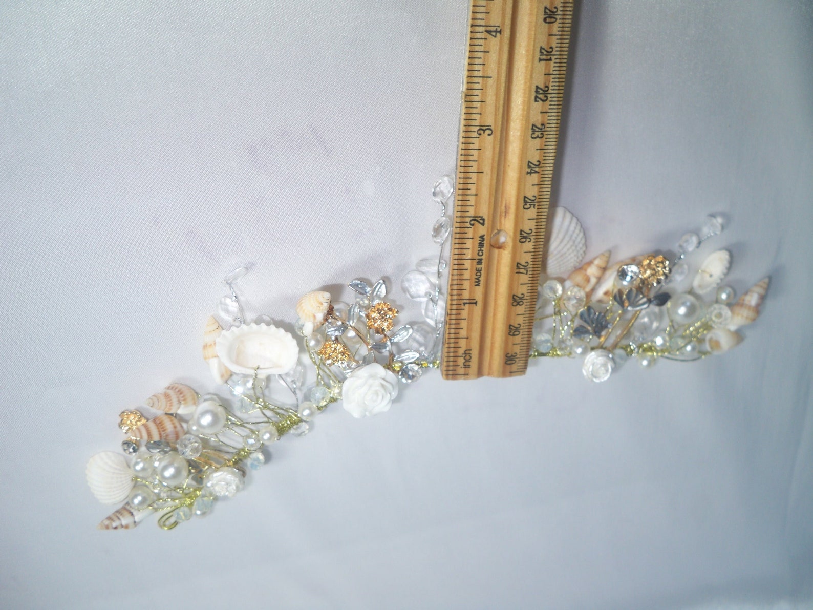 Natural Shell Tiara Gold Tiara Crown Wedding Tiara Shell - Etsy