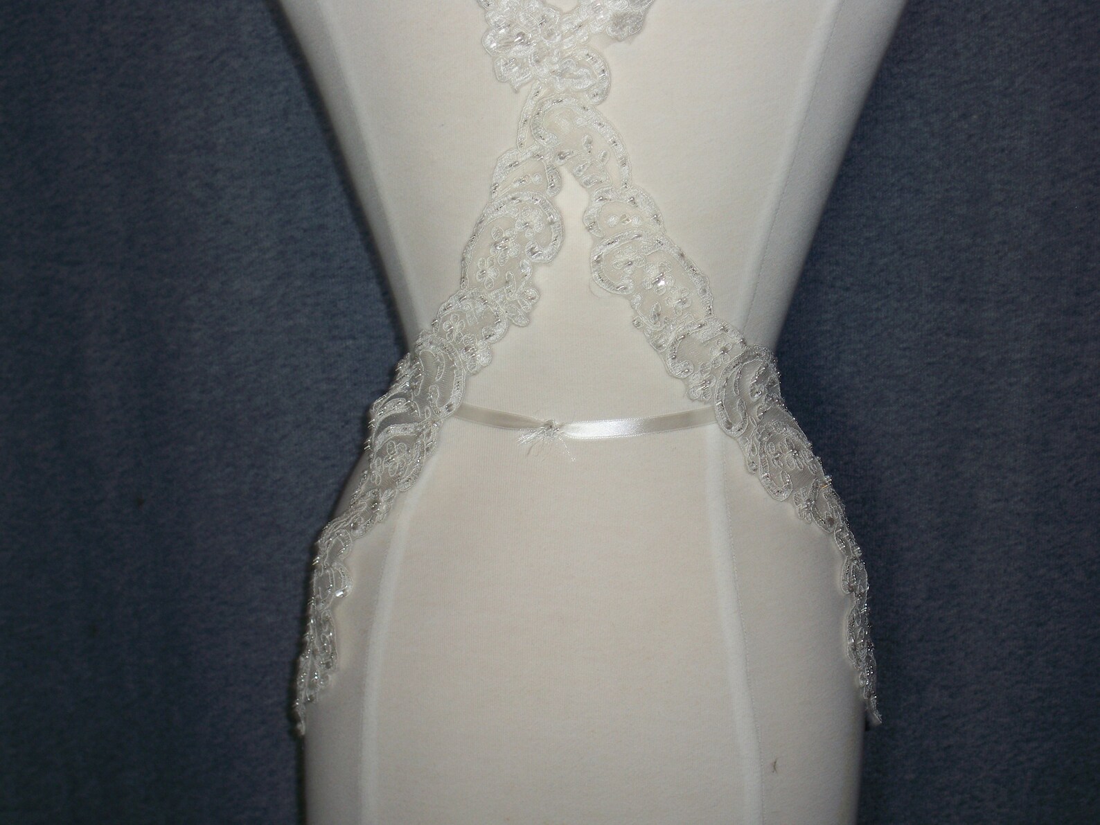 Lace Bridal Insert V Neck Inset Lace Attachable Straps - Etsy