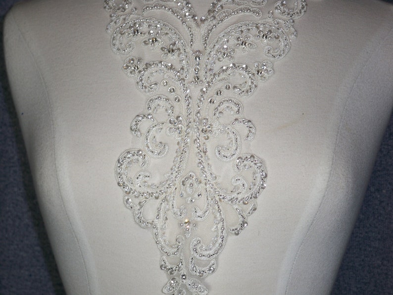Lace Bridal Insert V Neck Inset Lace Attachable Straps - Etsy