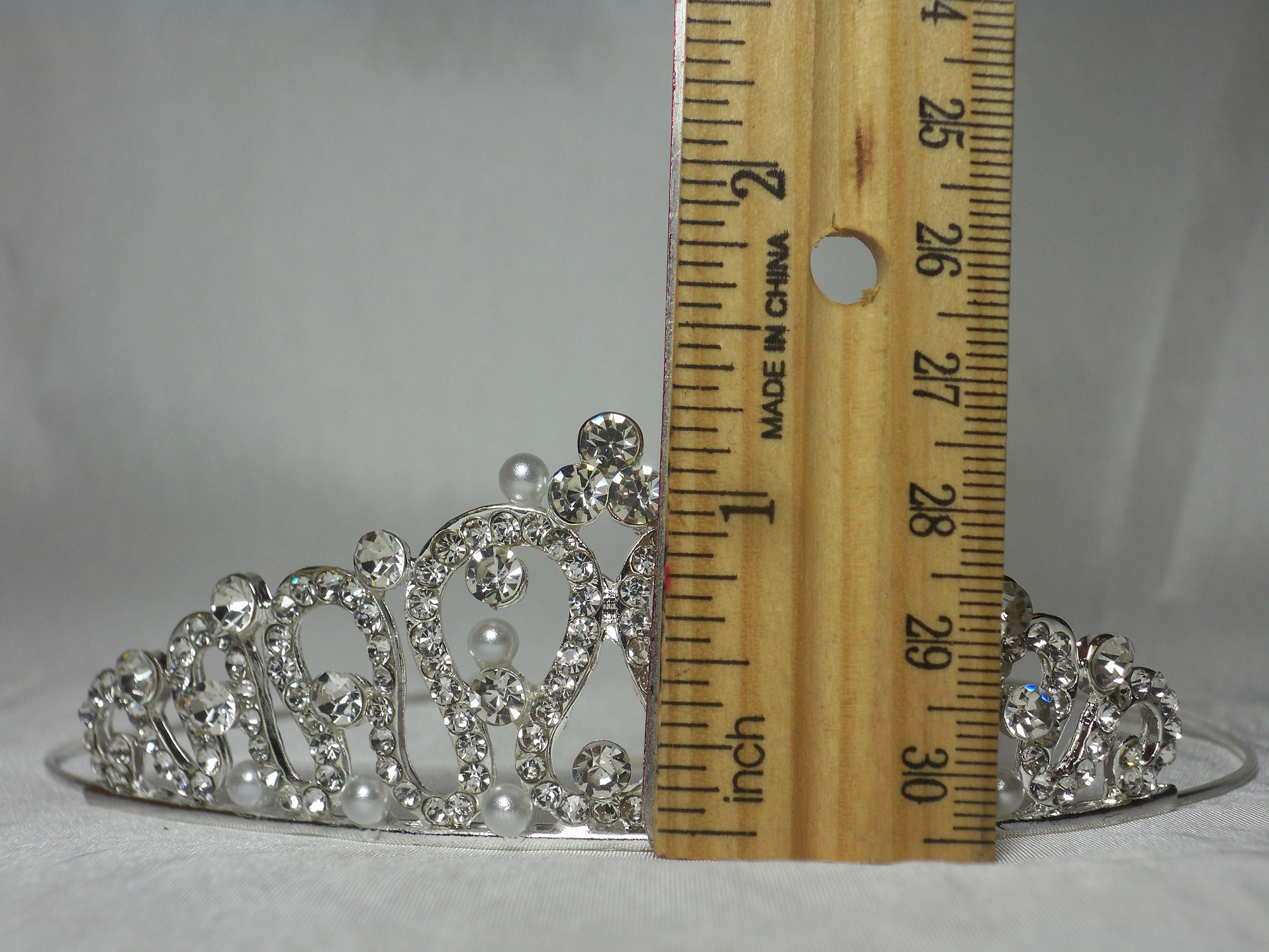 Rhinestone Tiara Bridal Tiara Prom Tiara Quenceanera Tiara - Etsy