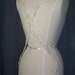 Lace Bridal Insert, V Neck Inset, Lace Attachable Straps Wedding Dress ...