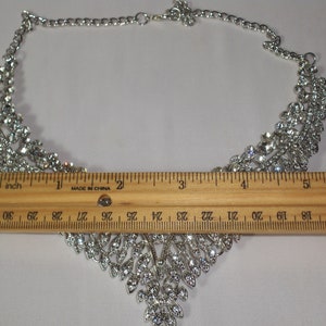 Necklace Set, Rhinestone Necklace Set, Bridal Necklace, Wedding ...