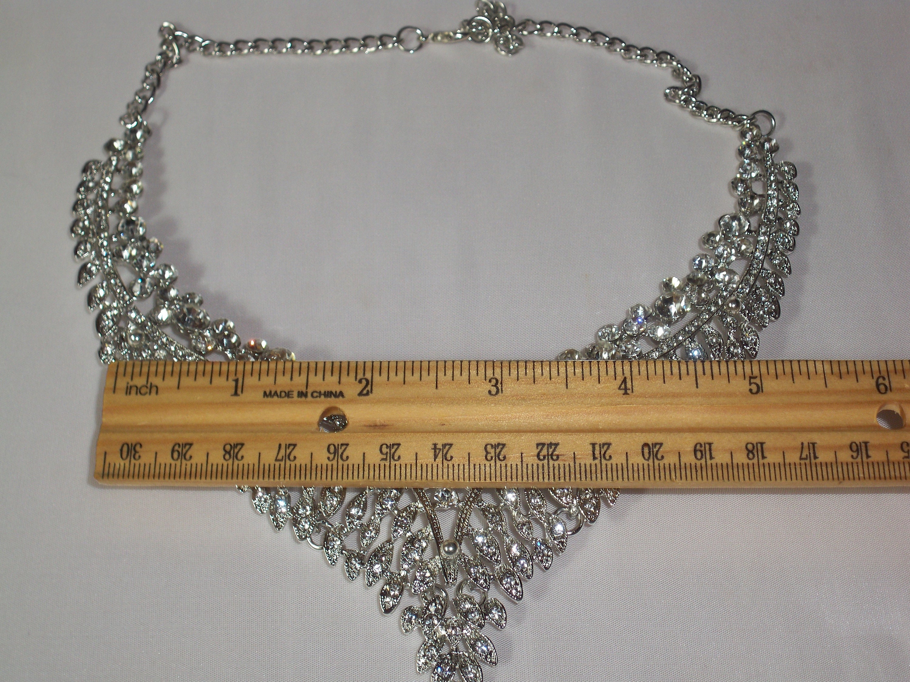 Necklace Set, Rhinestone Necklace Set, Bridal Necklace, Wedding ...