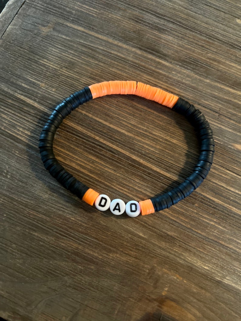 Dad Custom Name, Inspirational Quote, Worded, and More Clay Bead ...