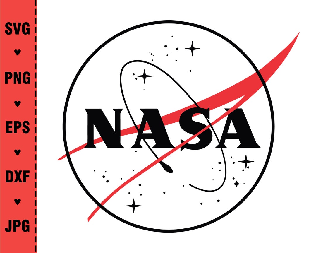 NASA Logo Vector Download Files Space Art Geek Nerd Cut Files Zip SVG ...