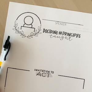 General Conference Notebook Journal LDS Church of Jesus Christ of ...